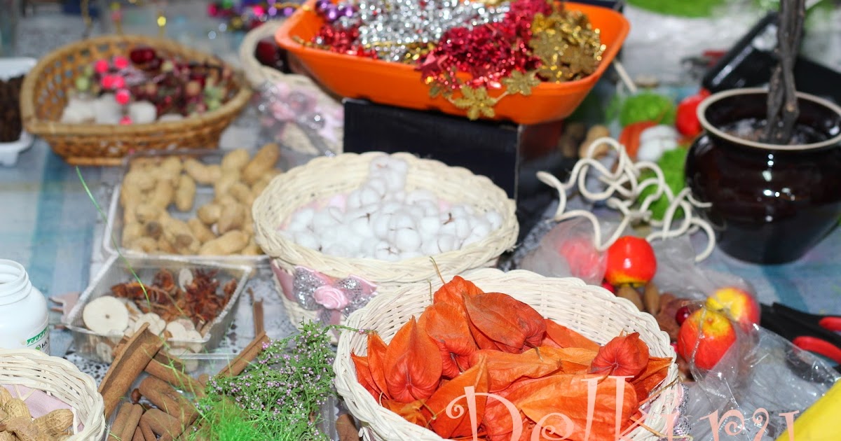 Delki: Мастер-класс Новогодний топиарий. Фотоотчет