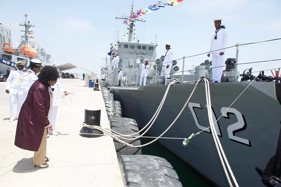 Namibian Navy commissions two Haiqing Anti-Submarine patrol ships ...