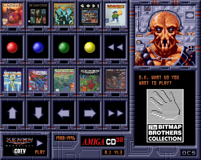 Indie Retro News: The Bitmap Brothers Collection - Amiga CD32 owners ...