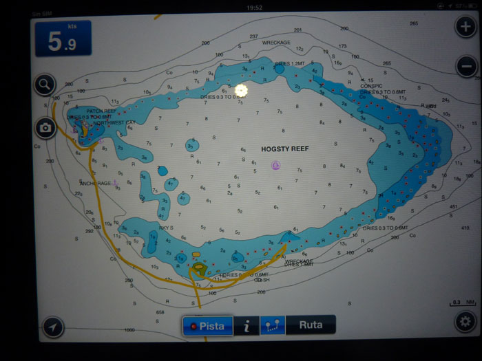 Blog del velero Sirocodiez: Hogsty Reef, un atolón perdido al sur de ...