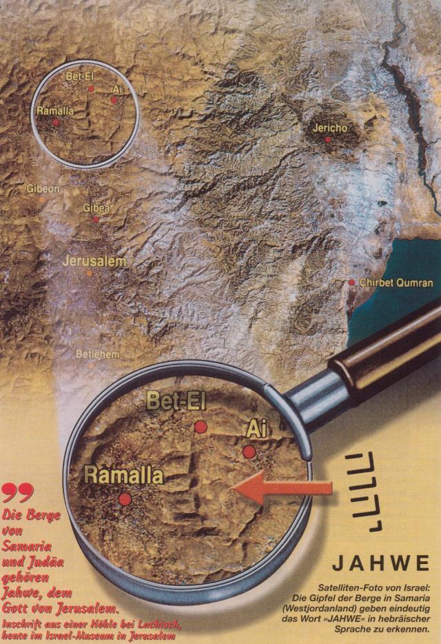 Isten felírta nevét יהוה - JHWH Judea hegységeire ~ Jézus Szeret Téged!