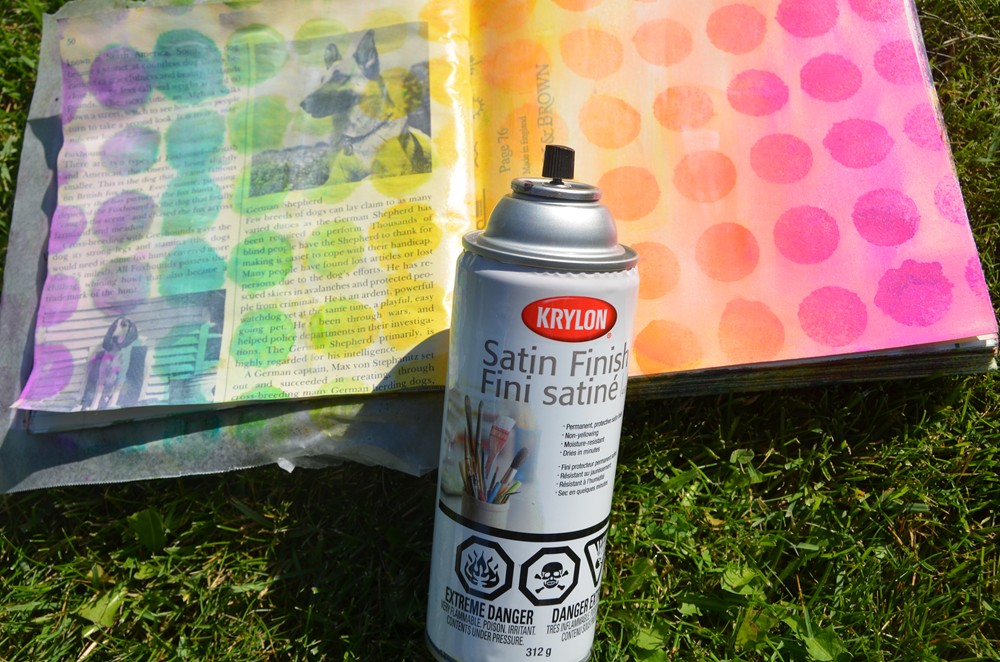 Emily Lagore: Spray Ink Background Tutorial