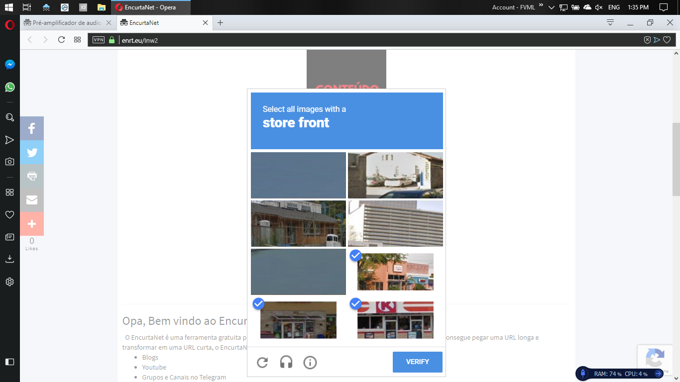 Como baixar Arquivos AdFly & EncurtaNet Passo a Passo - FVML