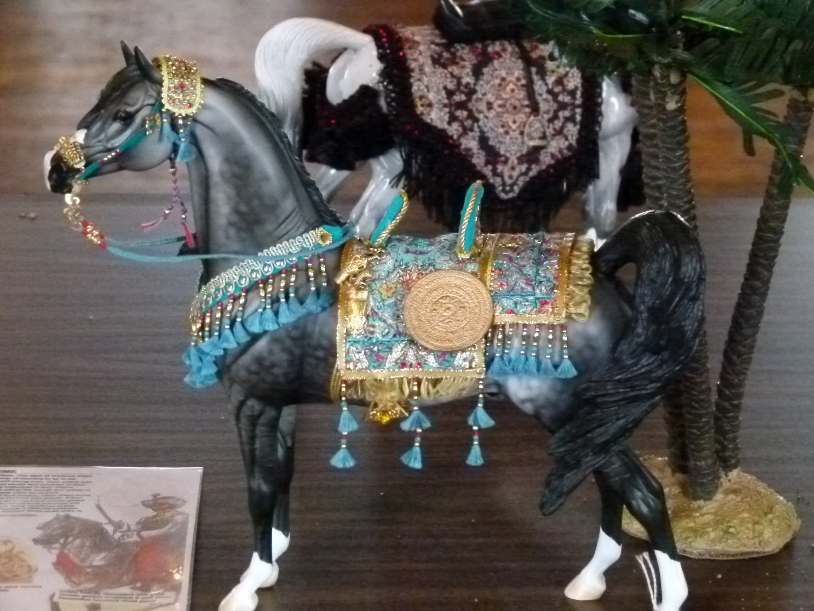 Ring My Bell Model Horse Tack: Costume. Native, arabian, and parade