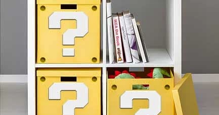 My Super Mario Boy: Make your own Mario Question Mark Block Shelf