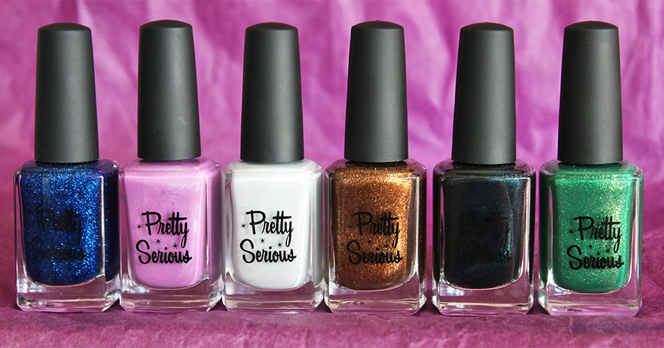 Scrangie: Pretty Serious Cosmetics Hello World! Collection Nail Polish ...