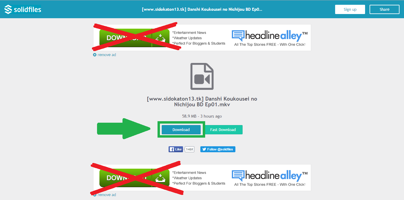 Cara download di Solidfiles ~ asdfghjkjk8