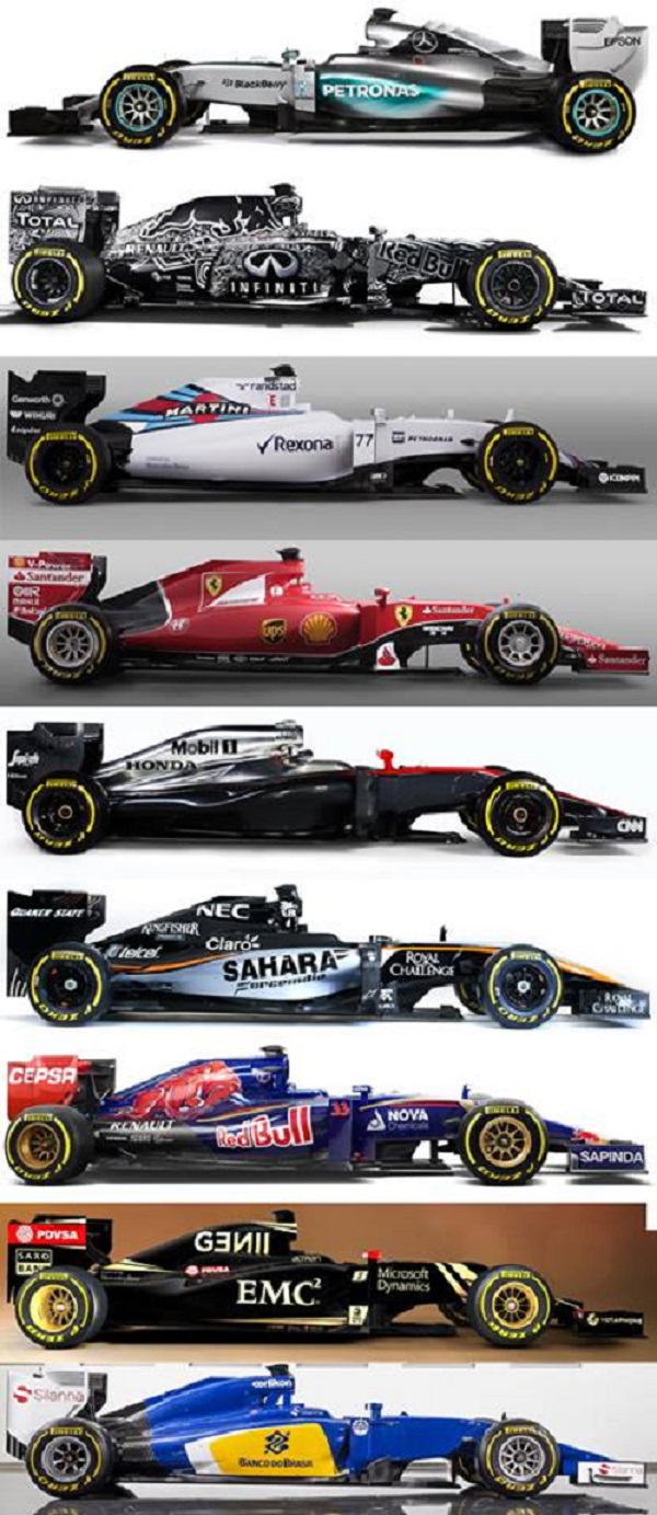 Laczyi's site: Egy képen az összes idei Forma 1-es autó