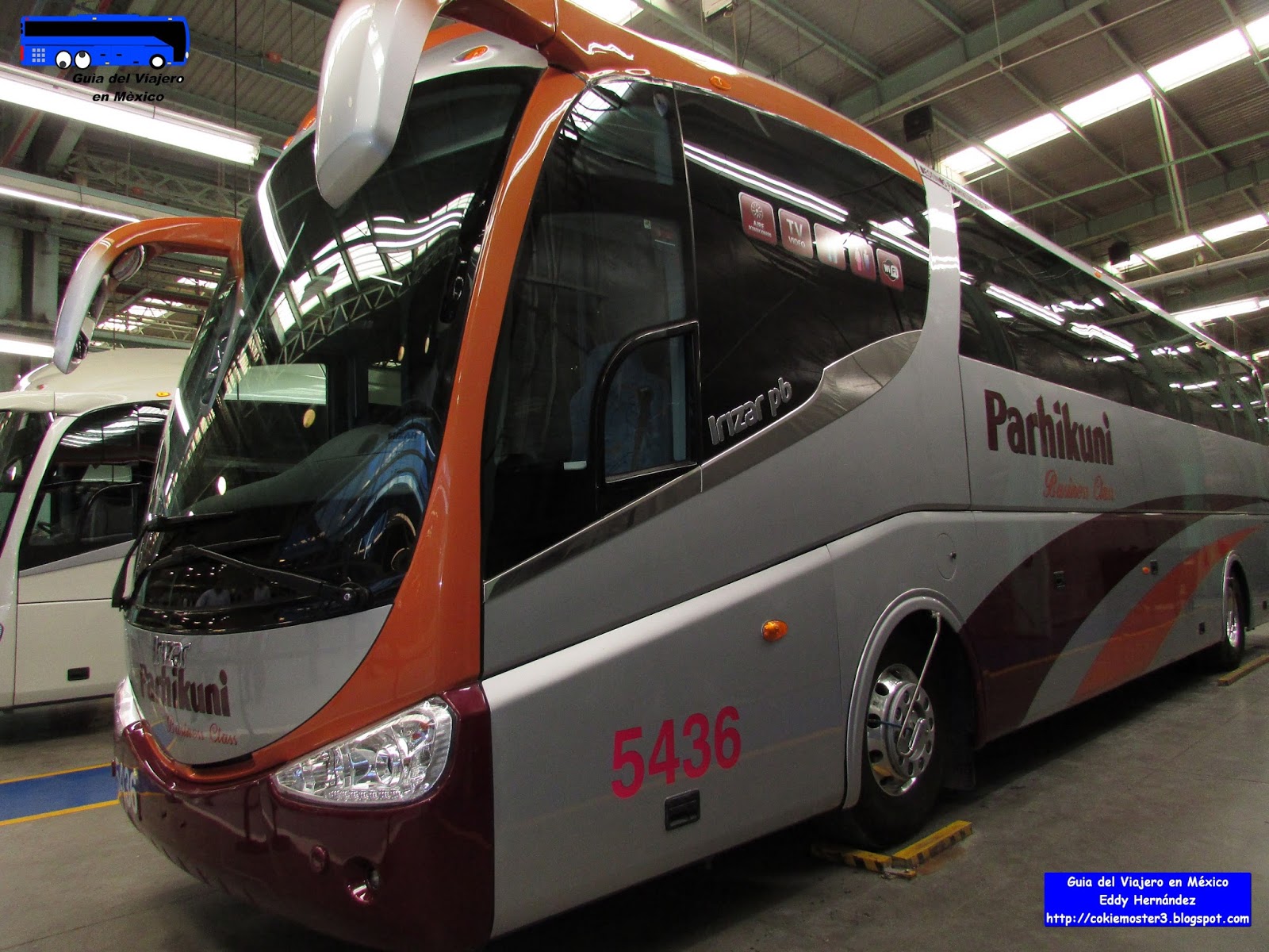 Irizar PB en la flota de Parhikuni Business Class