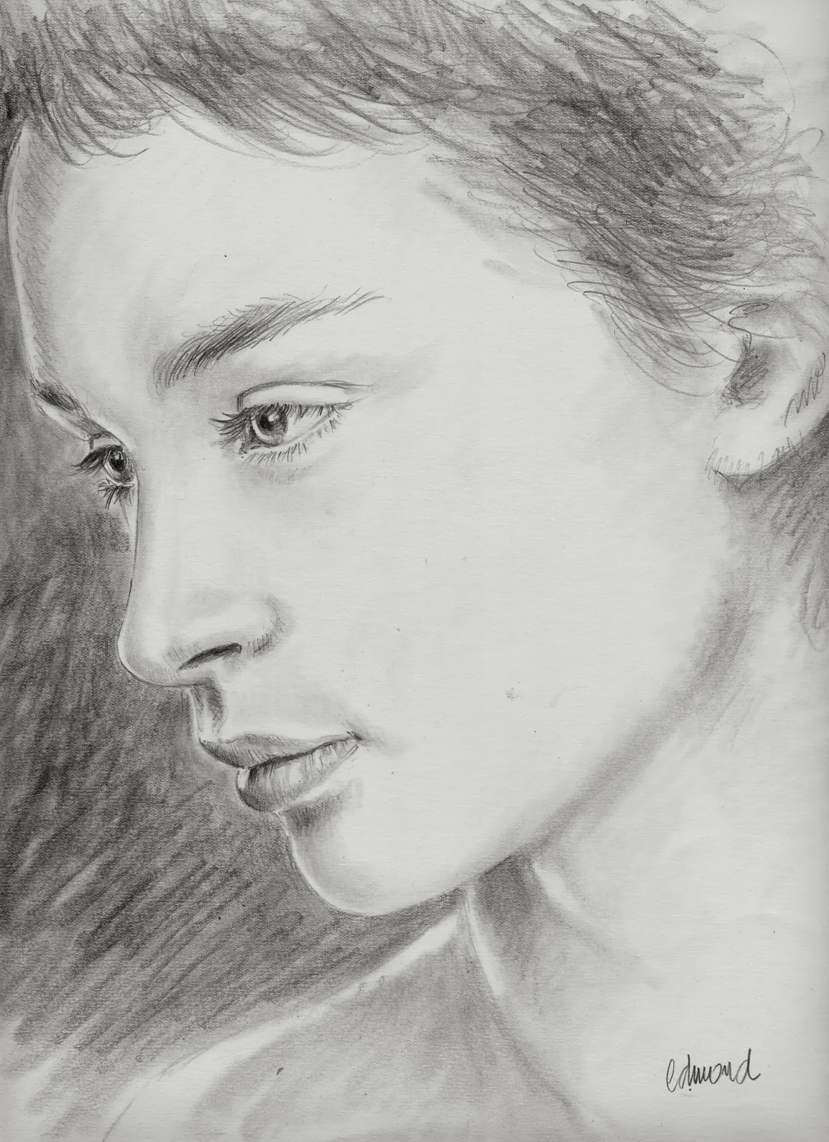 Edmond F Ripoll El Retrato De Una Chica Muy Atractiva