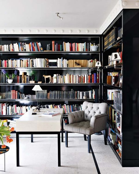 Content in a Cottage: Wonderful Office and Library