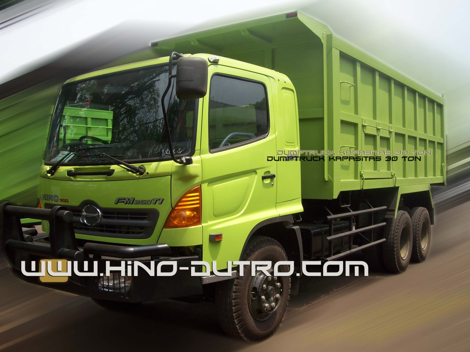 Dumptruck kapasitas maksimal 30 ton Hino Ranger - HINO DUTRO