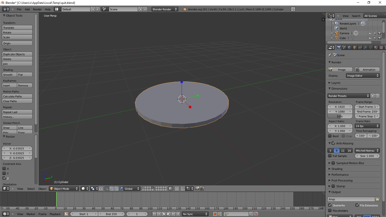 TUTORIAL MEMBUAT OBJEK 3D MENGGUNAKAN BLENDER