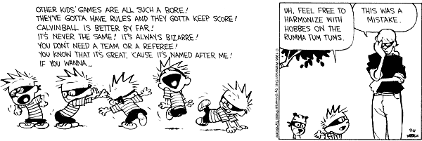 Experimental Theology: Search Term Friday: Salvation By Calvinball Experimental Theology: Search Term Friday: Salvation By Calvinball