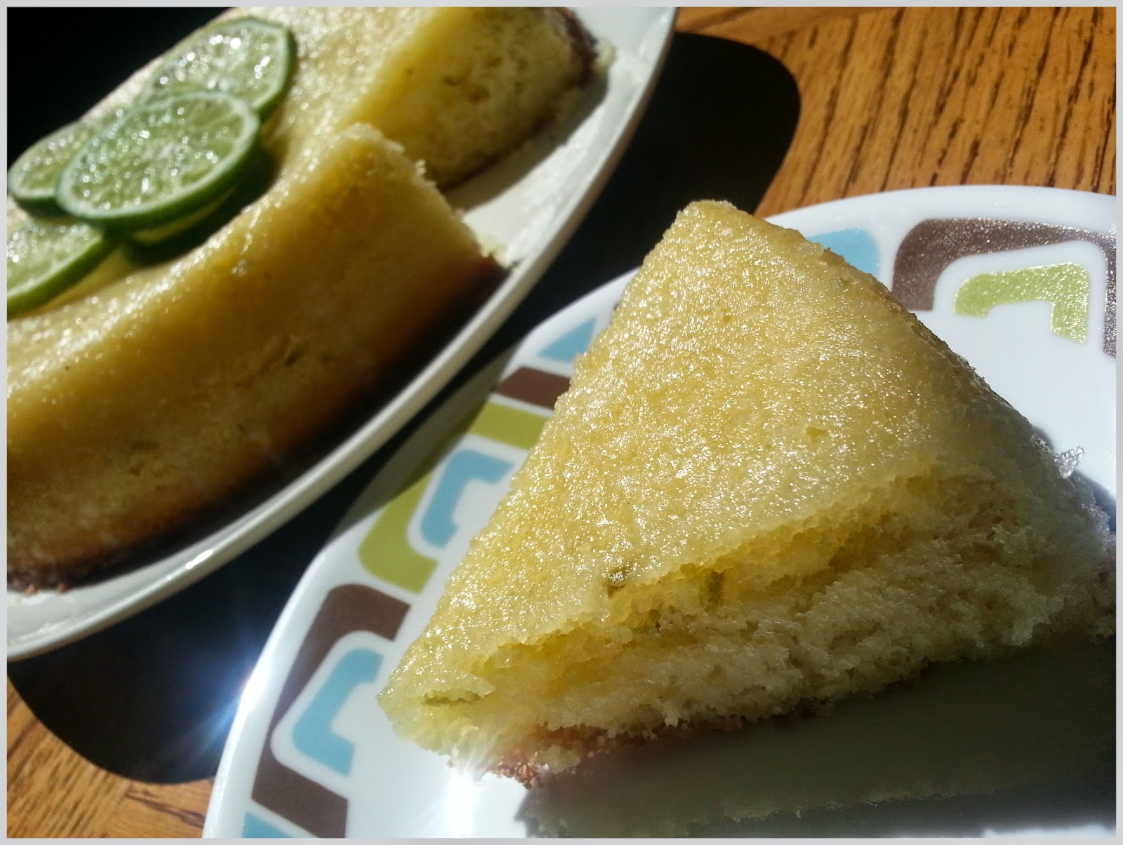 A Kaleidoscopic Dream : Glazed Lime Cake