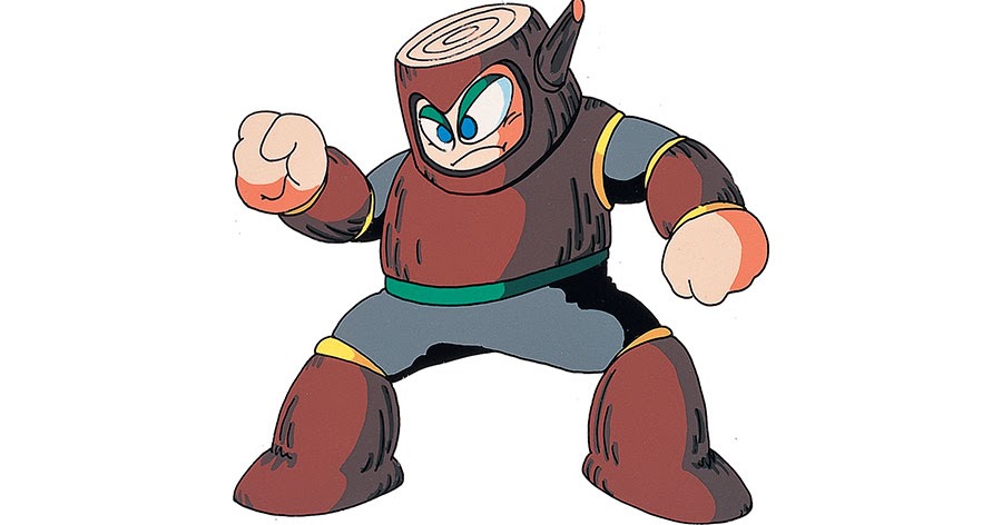 ROCKMAN 2 BOSS 08.木頭人(Woodman) - RMMH洛克人回憶之館