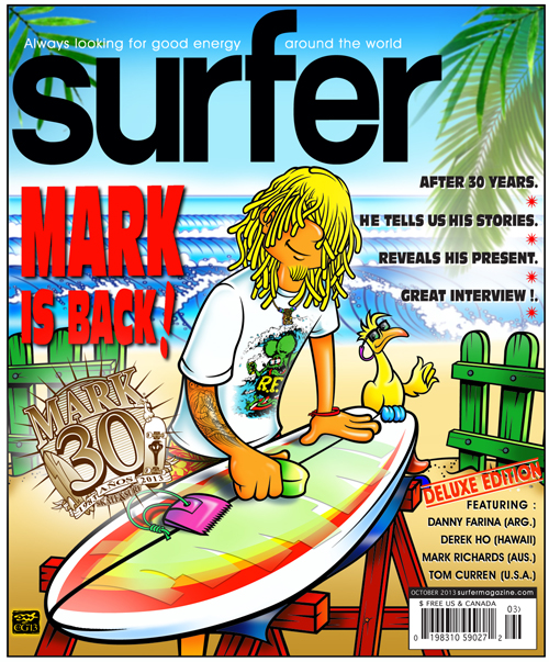 Claudio Garcia/Dibujante: SUN SURF Y MARK - 35 AÑOS