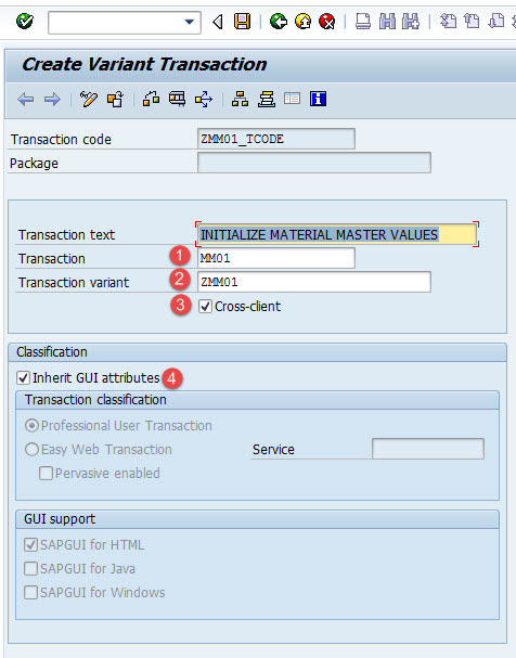 How to Create a Transaction Variant Using SHD0 - Learn SAP Program