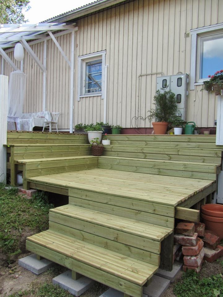 Puuhapiha: Terassi, rakkaani