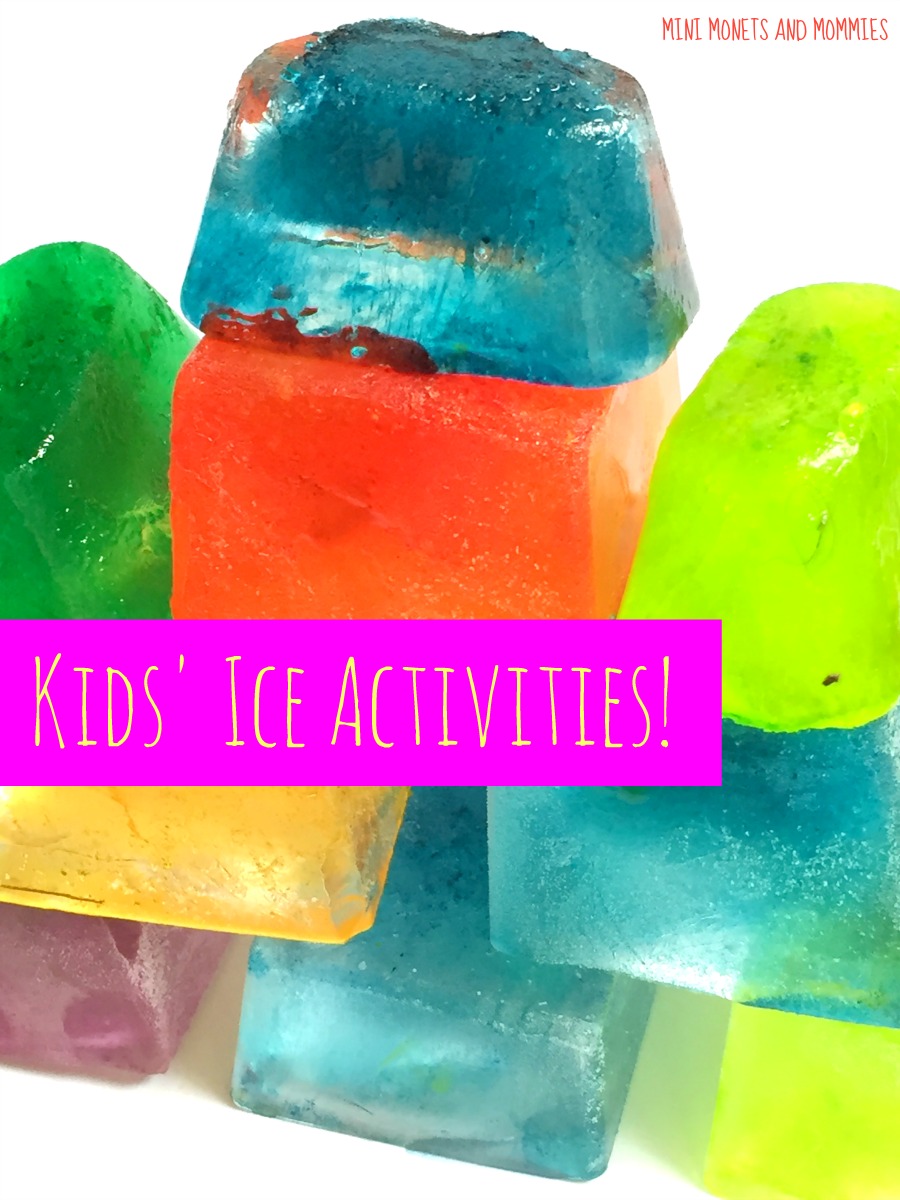 Mini Monets and Mommies: 10 Kids' Ice Art and Science Activities