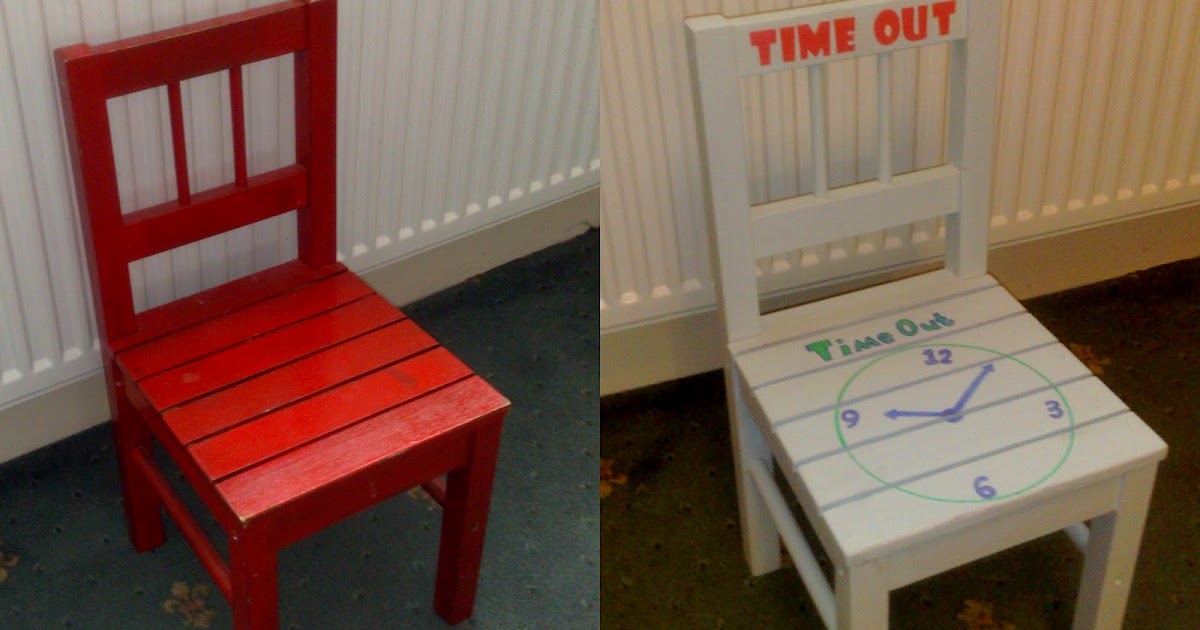 Karima's Crafts: Time Out Chair Tutorial