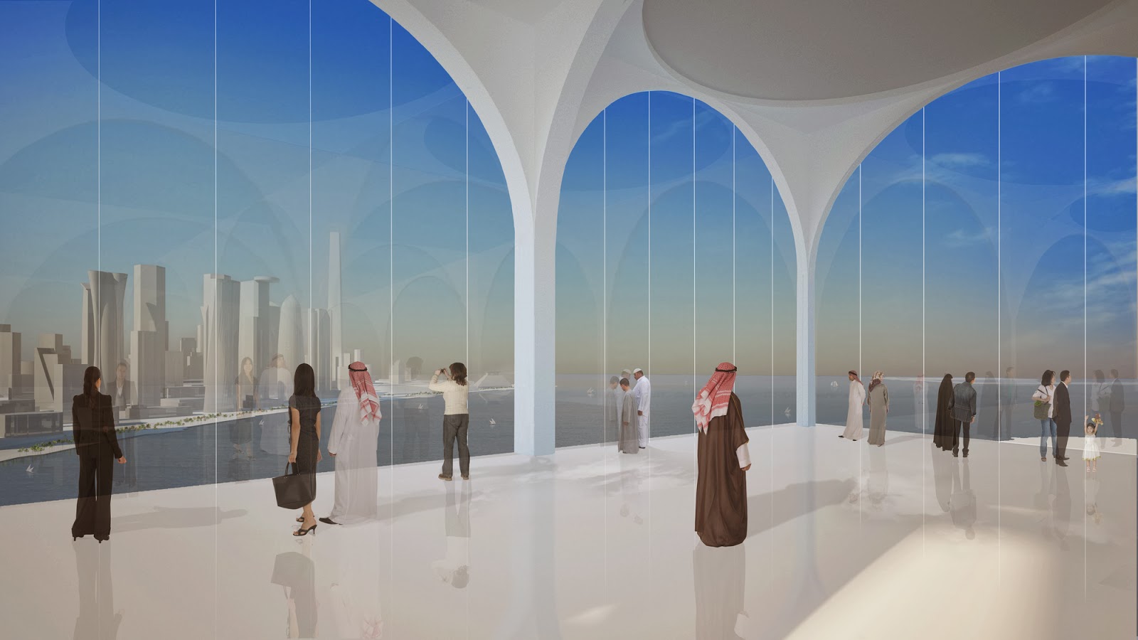 VOID MATTERS: Sou Fujimoto reveals part of a masterplan for Middle East