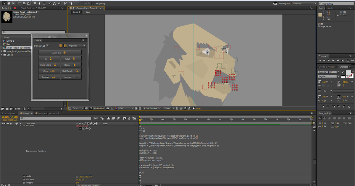 The Wizard s Blog Making A Face Rotate In After Effects Using DuIK the-wizard-s-blog-making-a-face-rotate-in-after-effects-using-duik
