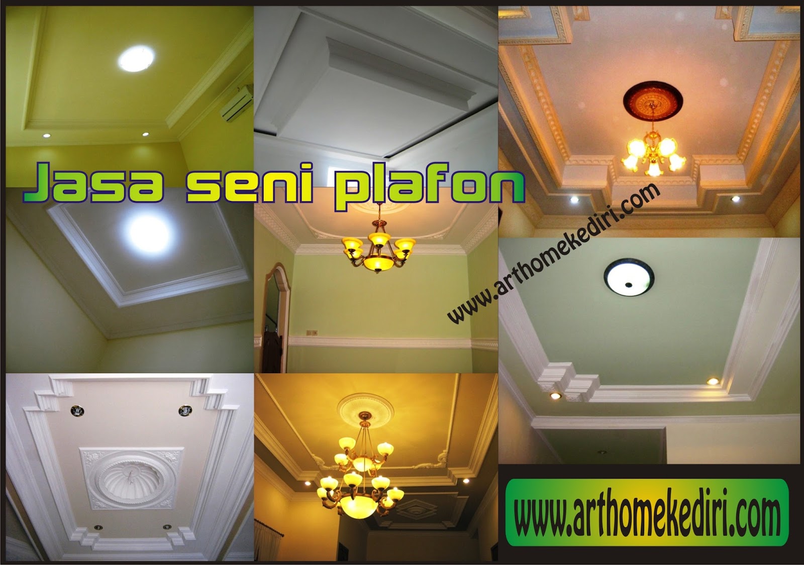 Jasa taman,plafond gypsum dan kaca hias di kediri.: JASA SENI RUMAH ART ...