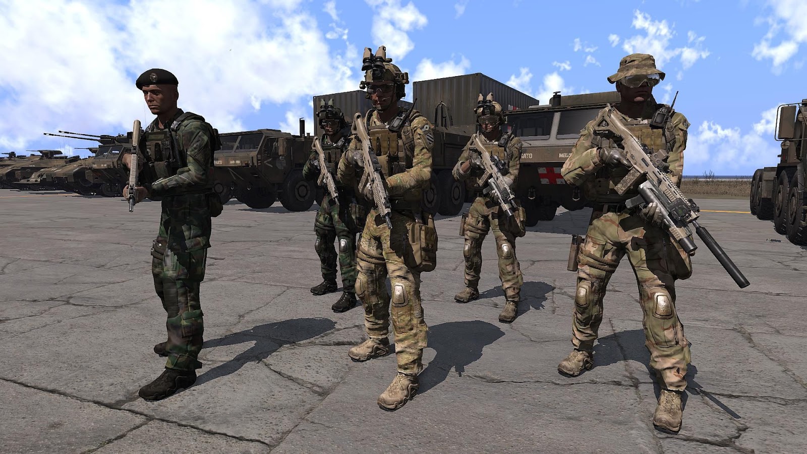Arma 3 で所属する勢力を強調した MLI Soldiers アドオン | 弱者の日記^^ - Arma 3 MODとアドオン紹介