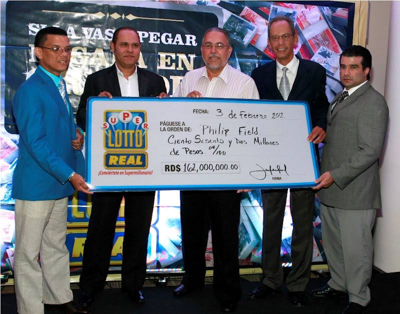 Ofrecen coctel a ganador de los 162 millones de pesos de Super Lotto ...