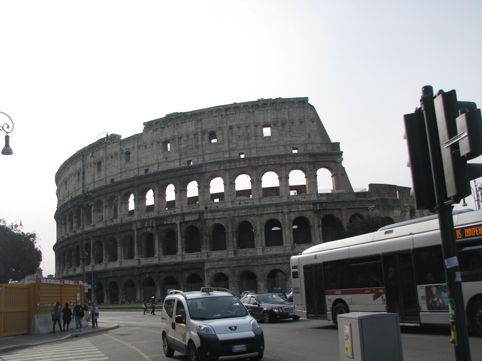 Voyage à Rome 2012: Le Colisée et l'arc de Constantin