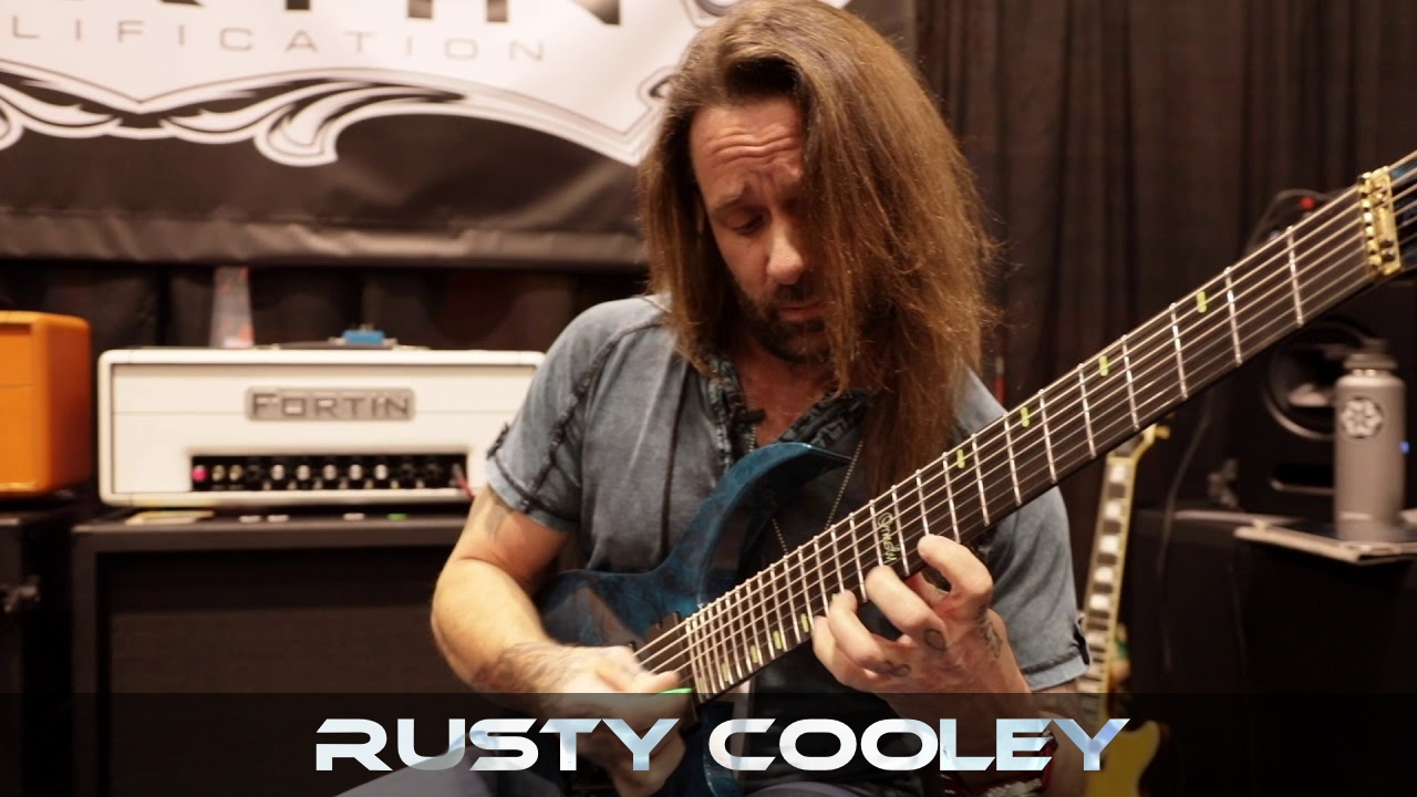 Rusty Cooley: playing Fortin Amps at NAMM 2019 Multicam with HQ sound!