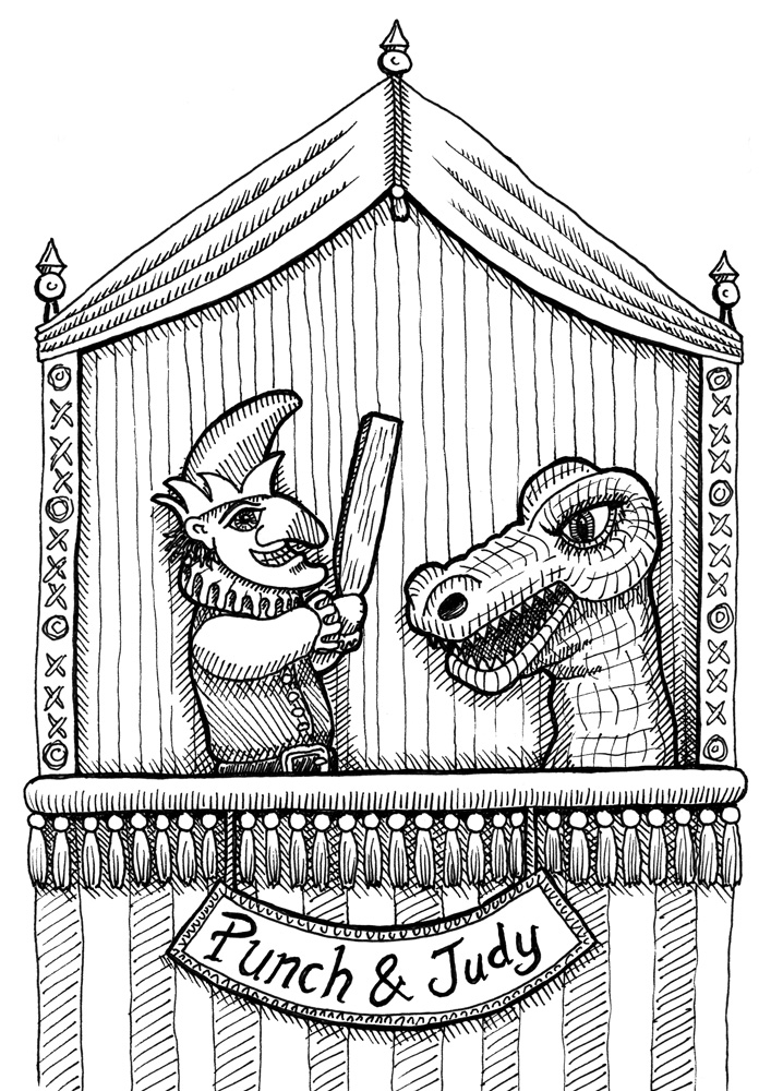 Dead Doodles: Punch & Judy for Craft Guerrilla