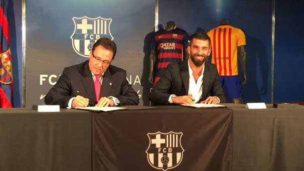 Like this it was the signature of agreement of Burn Turan with the Barça