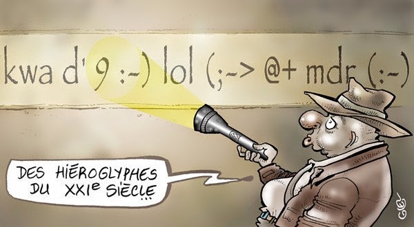 Pourquoi pas en français ?: Vous connaissez le langage texto des ados ...