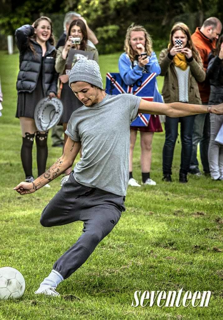 One Direction Talks Abs And Pranks In Seventeen (PHOTOS)