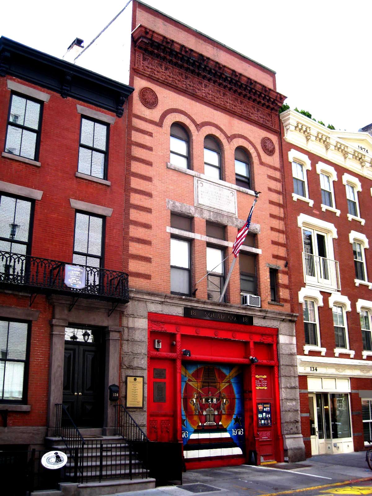 Daytonian in Manhattan: LeBrun's 1892 Engine Company 18 -- No. 132 West ...