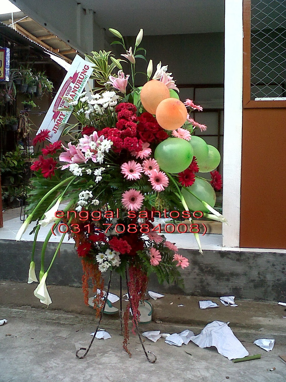 Toko Bunga Surabaya Murah : standing flower