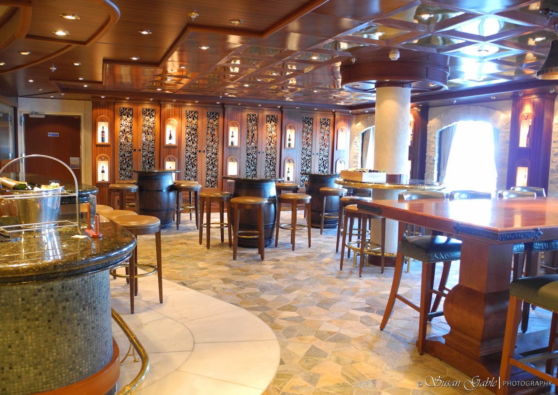 2BCruising: Caribbean Princess: Vines Wine Bar