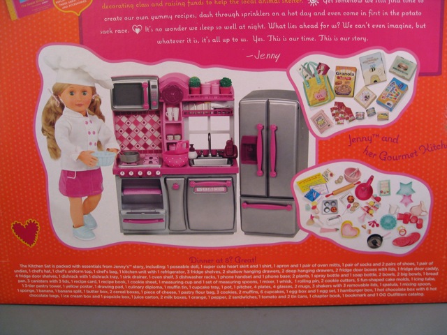 Our Generation "Jenny and Her Gourmet Kitchen" Set | The Toy Box ...