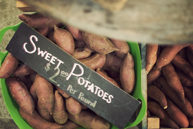 Fish and Veggies: Crispy Sweet Potatoes