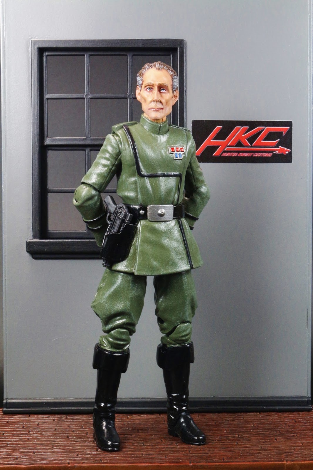 Hunter Knight Customs blog: Custom Clone Wars Captain Tarkin Black ...