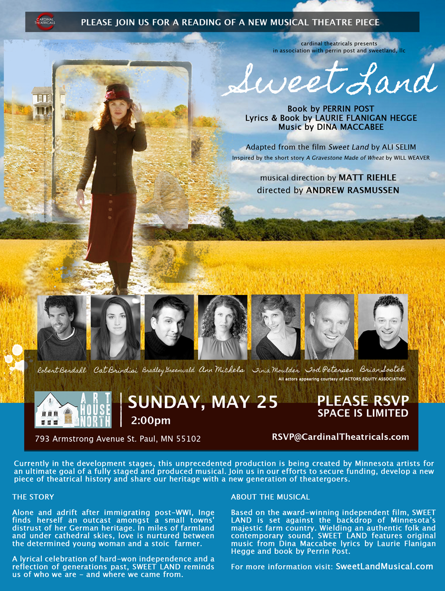 Cherry and Spoon: "Sweet Land" Presented by Buffalo Gal Productions and ...