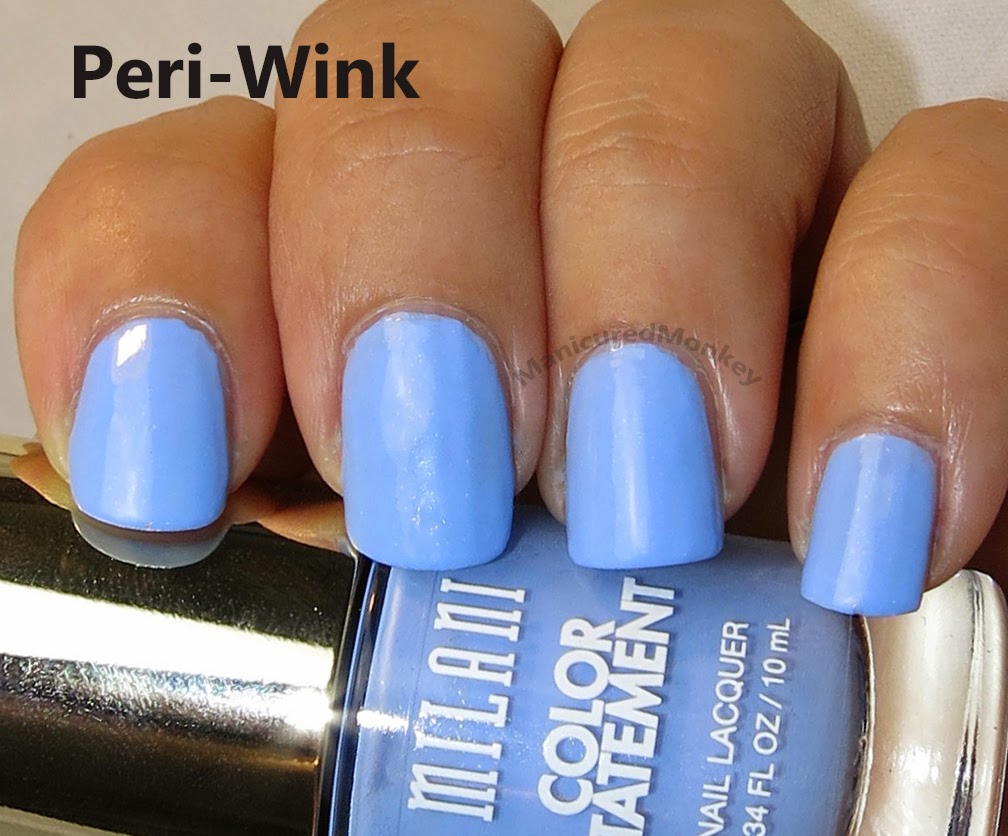 The Manicured Monkey: Milani Color Statement: The Blues