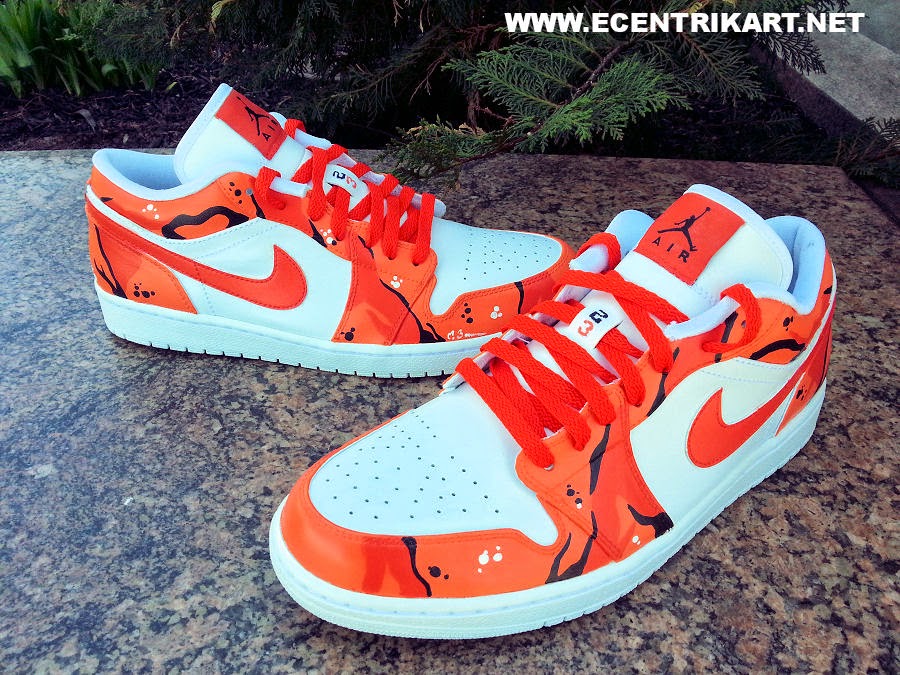 Air Jordan 1 Low "Orange Soda" Custom