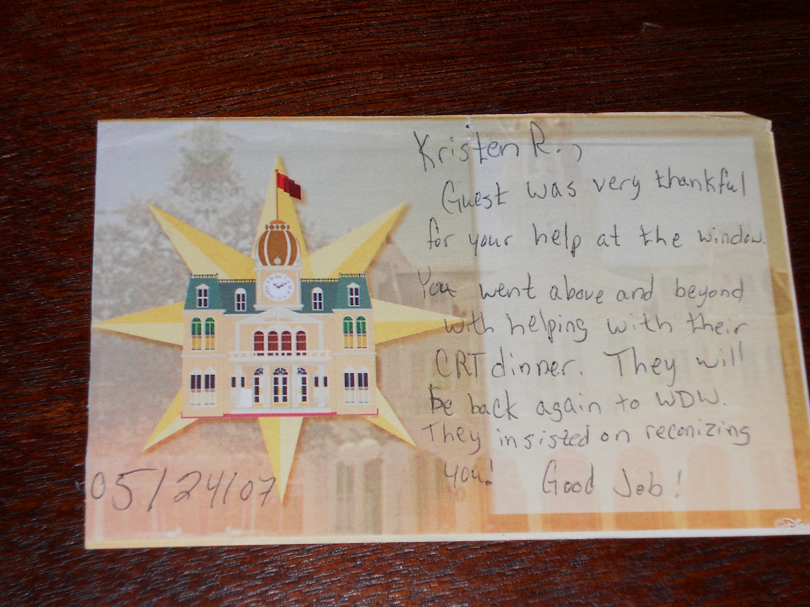 Disney Little Things: How Disney Recognizes their Cast Members: Guest ...