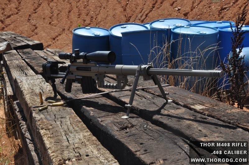 Knesek Guns, Inc.: THOR M408 Rifle Photos - 408 Caliber