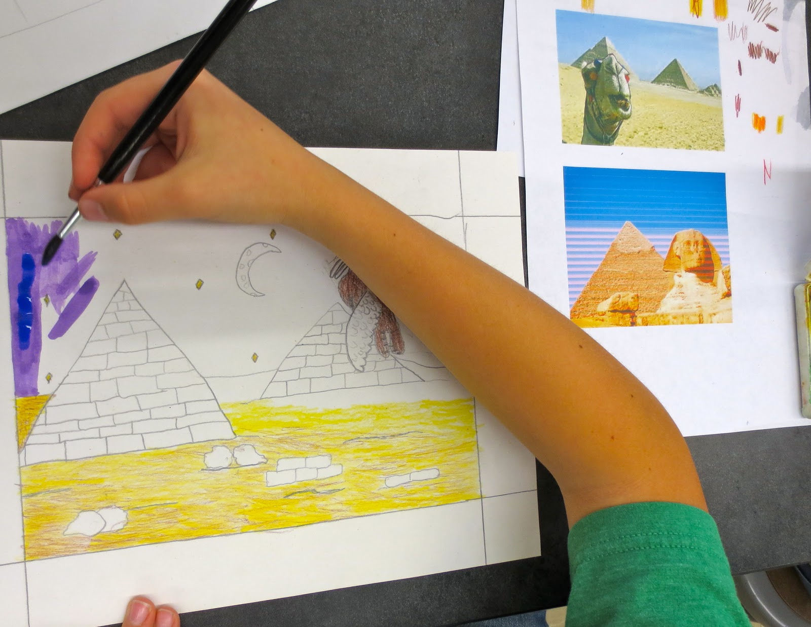 Zilker Elementary Art Class: 5th Grade Faith Ringgold Story Quilts