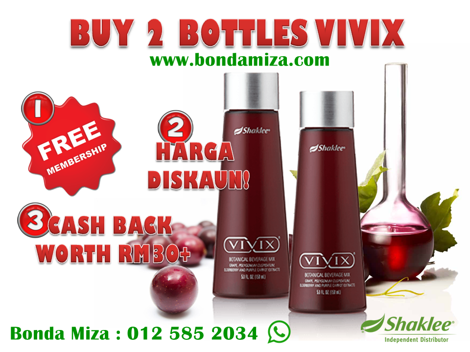MANFAAT VIVIX SHAKLEE & 13 FAKTA YANG ANDA PERLU TAHU TENTANG VIVIX ...