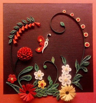 Quilling Me Softly: Quilled Garden